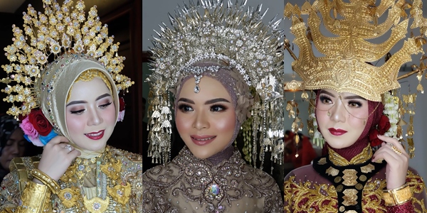 Mahkota Adat Pernikahan Tradisional Indonesia - Sovia Jewelry