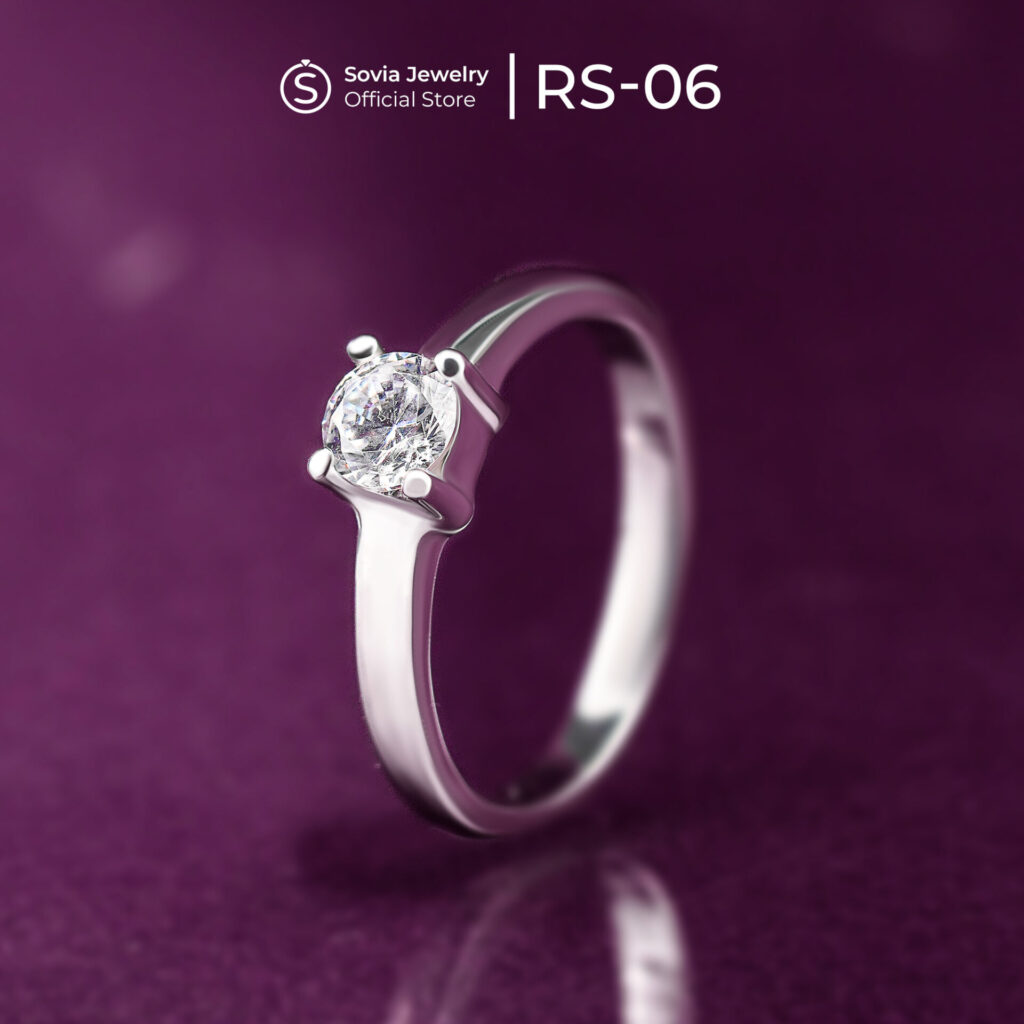 Cincin Custom Cincin Nikah Tunangan RS-06 - Sovia Jewelry
