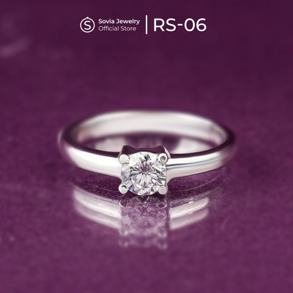 Cincin Custom Cincin Nikah Tunangan RS-06 - Sovia Jewelry